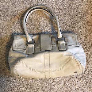 Coach | Bags | Ivory Coach Carryallshoulder Bag | Poshmark
